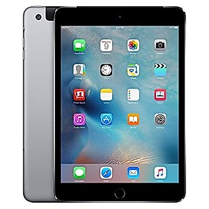 Apple iPad Mini 4, 16GB, Space Gray - WiFi (Renewed)