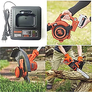 ANOITD 40V MAX Battery Fast Charger LCS40 Compatible with Black & Decker 36V 40V Max Lithium Battery LBX1540 LBX2540 LBX2040 LBXR2036 LBXR36 LBX2240 LBX36 LSW36 LST136 LHT2436