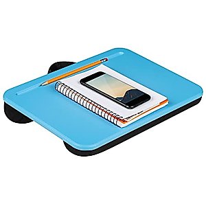 LapGear Compact Lap Desk - Alaskan Blue - Fits Up to 13.3 Inch Laptops - Style No. 43103