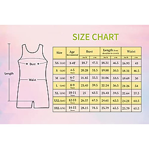 MODAFANS Leotards for Girls Gymnastics Dance unitards Tumbling Biketards with Hair Scrunchie for10-11T,Mystery Cosmic