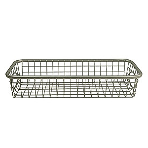 Spectrum Diversified Avery Tray Basket, Nickel