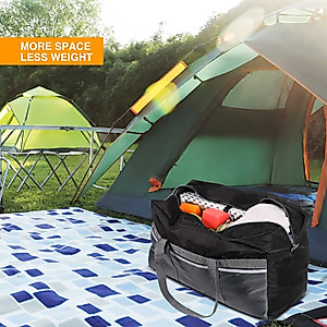 REDCAMP Extra Large Duffle Bag Lightweight, 96L Water Resistant Travel Duffle Bag Foldable for Men Women, Black