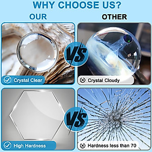 Epoxy Resin - 1 Gallon Crystal Clear Coating Kit, Not Yellowing No Bubble Easy Mix 1:1 Ratio, 2 Part Casting Resin for Art, Craft, Jewelry Making, River Tables, with Gold Foil Flakes, Glitter Flakes