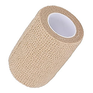3 Inch X 5 Yards Self Adhesive Bandage, Breathable Elastic Cohesive Tape Wrap for Sports Injury Wrist Sprains