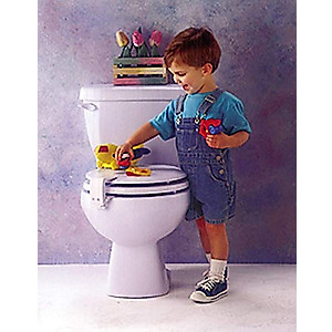 Mommy's Helper Lid-Lok Toilet Seat Safety Latch, White, 1-Pack