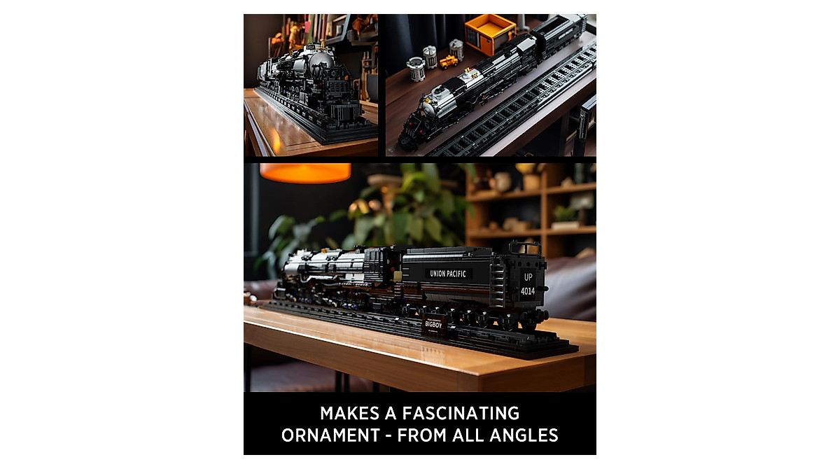 Nifeliz Big Boy Locomotive Building Kit - Authentic Steam Train Model