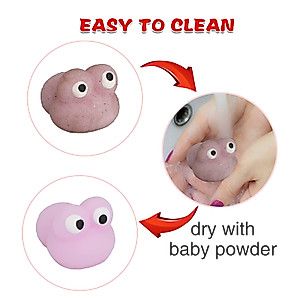 80pcs Mochi Squishy Toys, Mini Kawaii Squishy Fidget Toys Bundles Squishies Party Favors for Kids Gift for Easter Basket Stuffers Egg Fillers Birthday Classroom Prize Pinata Christmas Stocking