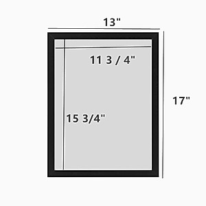 DODXIAOBEUL Poster Frame Artwork Picture Frame-Actual Fits 11 3/4x15 3/4 inch /30x40cm Photo,Print,Poster,Portrait or Artwork Frame Hanging Picture Frame White