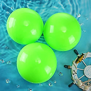 4 Pcs 9 Inch Water Resistance Ball for Low Impact Full Body Pool Workout Water Pool Aerobics Equipment Aquatic Fitness Equipment Weight Balls or Teen Adults Kids Passing Games Sports Exercise