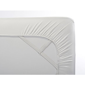 PUREgrace Crib Mattress Protector, Breathable Tencel Cover, Sensitive Skin Friendly Waterproof Pad