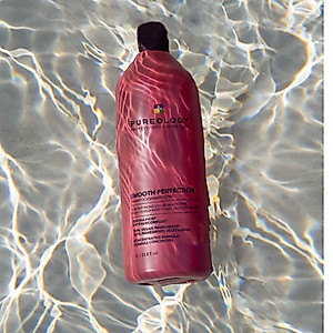 Pureology Smooth Perfection Shampoo | For Frizzy, Color-Treated Hair | Smooths Hair & Controls Frizz | Sulfate-Free | Vegan | Updated Packaging | 33.8 Fl. Oz. |