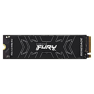 Kingston FURY Renegade 1TB PCIe Gen 4.0 NVMe M.2 Internal Gaming SSD | Up to 7300 MB/s | Graphene Heat Spreader | 3D TLC NAND | Works with PS5 | SFYRS/1000G, Solid State Drive