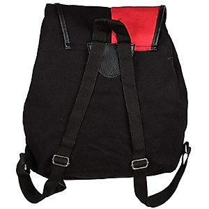 Harley Quinn Superhero Knapsack Backpack 14 by 17 inches