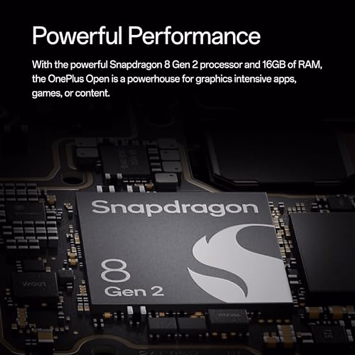 OnePlus Open, 16GB RAM+512GB, Dual-SIM, Voyager Black, US Factory Unlocked Android Smartphone, 4805 mAh Battery, 67W Fast Charging, Hasselblad Camera, 120Hz Fluid Display