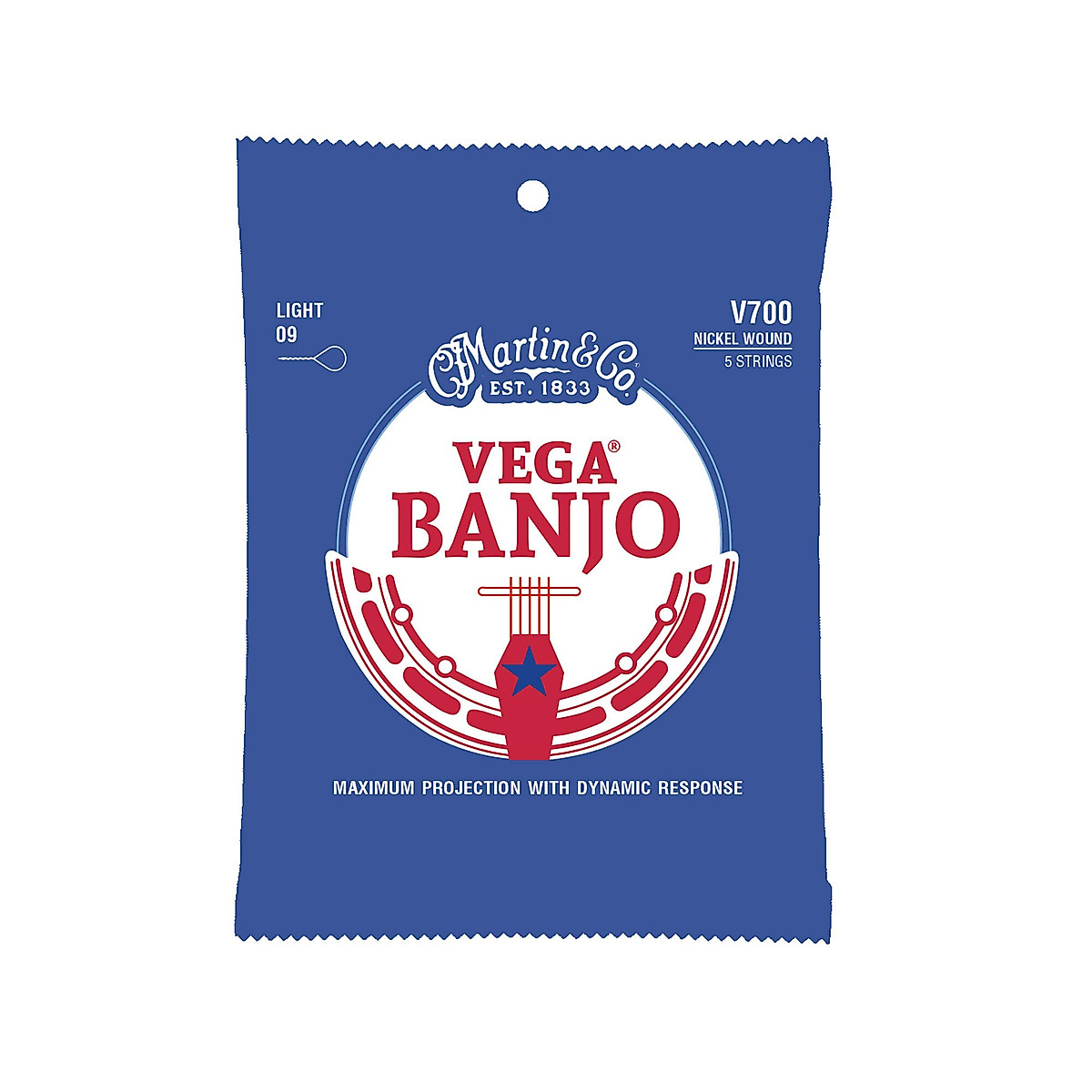 Martin Strings,Vega Banjo 700,5 Str,Light