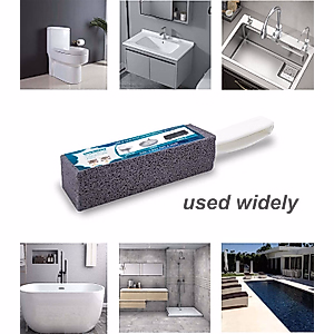 Pumice Stone for Toilet Bowl Cleaning with Handle Toilet Stone Household Cleaning 8 Pack