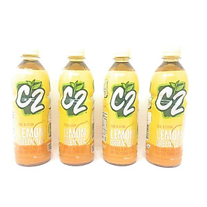 C2 Lemon Green Tea 500ml, 4 Pack