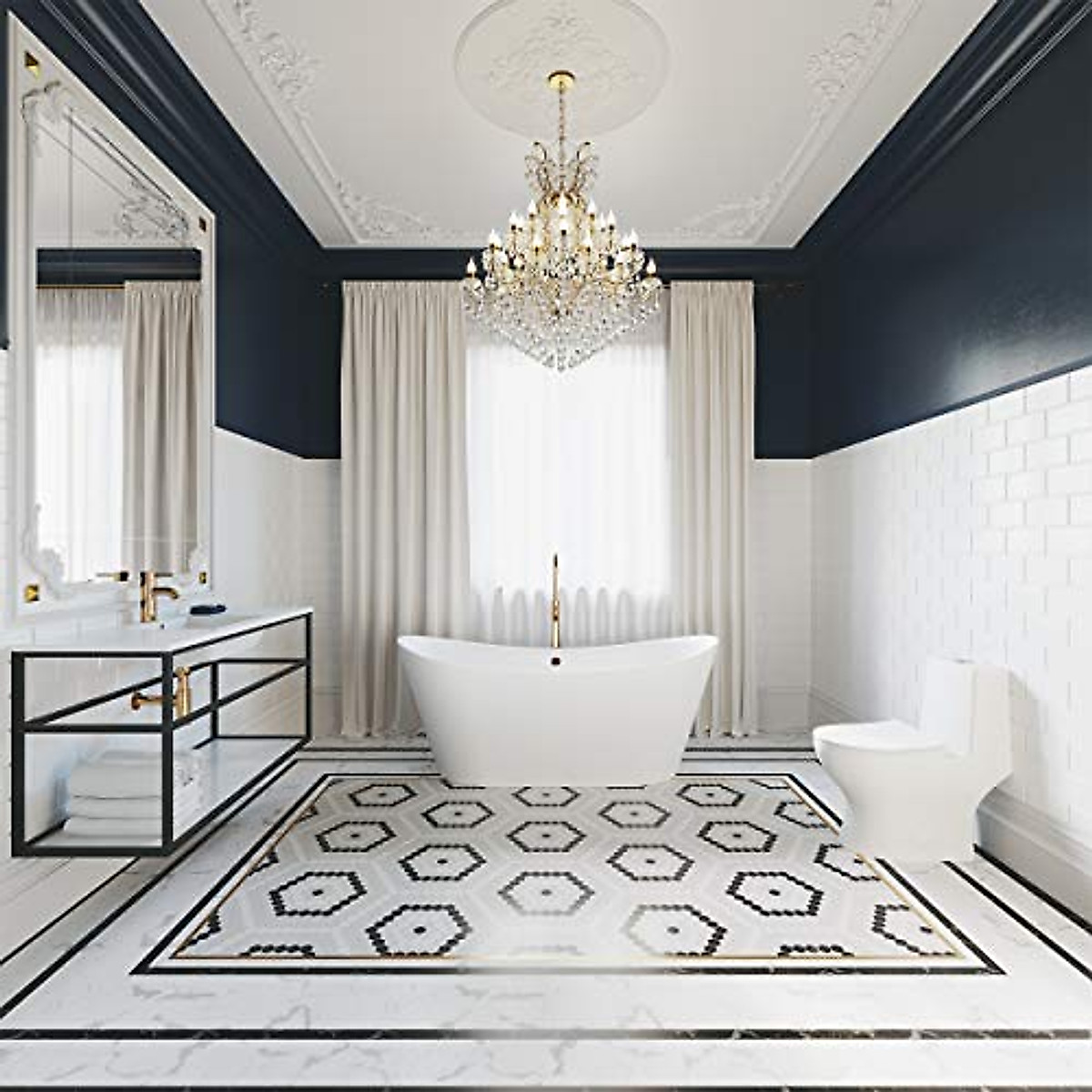 Swiss Madison SM-1T112 Ivy One Piece Toilet Dual Flush