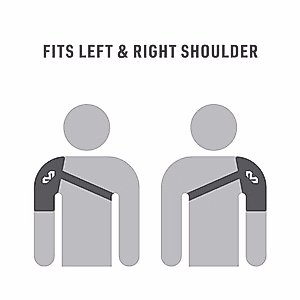 McDavid Shoulder Wrap 4-Way Elastic Shoulder Wrap for Adults. Sprains, Injuries, Support. Fits Left or Right Shoulder.