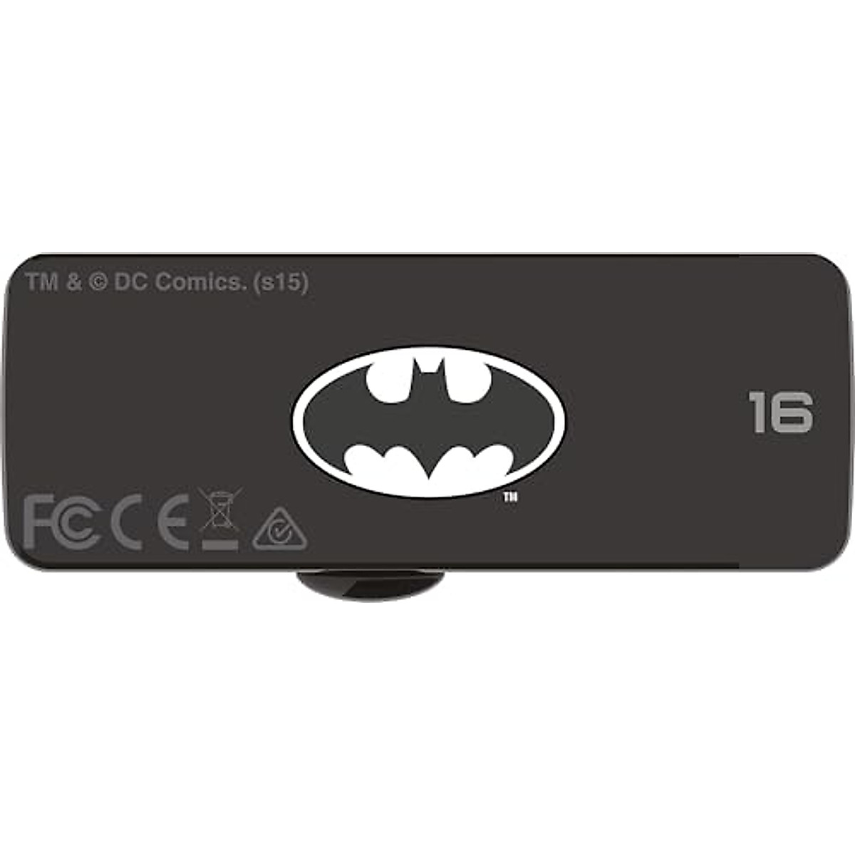 Emtec Black & White 16GB USB 2.0 SuperHero Flash Drive (ECMMD16GM700SP03)(Design may vary - Super Man, Batman, Wonder Women)
