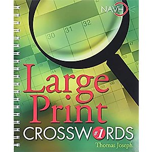 Large Print Crosswords #1