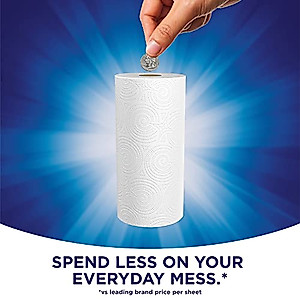 Sparkle® Tear-A-Square® Paper Towels, 2 Double Rolls = 4 Regular Rolls, 2 Count (Pack of 1)