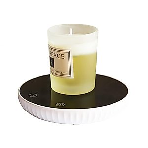 Candle Warmer, Coffee Mug Warmer, Warmer Plate for Wax, Jar, Desktop Cup Warmer Plate, Gift for Women