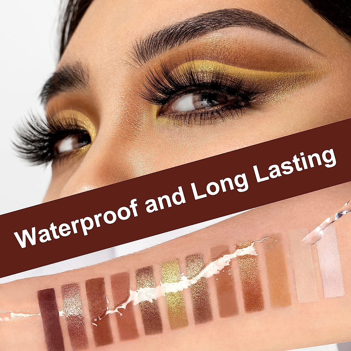 SEEUI Eyeshadow Palette 24 Color Eye Makeup Palette Matte Shimmer Eyeshadow Pallet Long Lasting Blendable Natural Colors Make Up Eye Shadows