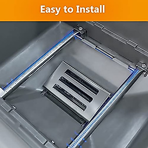 Hisencn 67060 Grill Heat Deflector for Weber Spirit II 200 and 300 Series, Spirit II E210, E220, E310, S210/220, S310/320 with Front Control, Stainless Steel Weber Spirit II Grill Parts