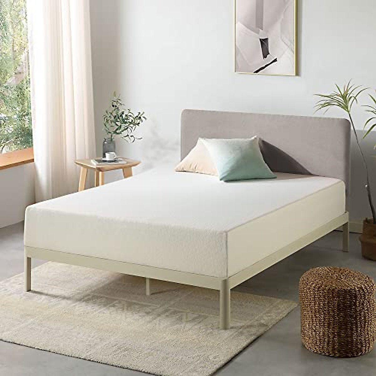 Best Price Mattress 10 inch Twin Mattress Bed-In-A-Box, Green Tea Memory Foam