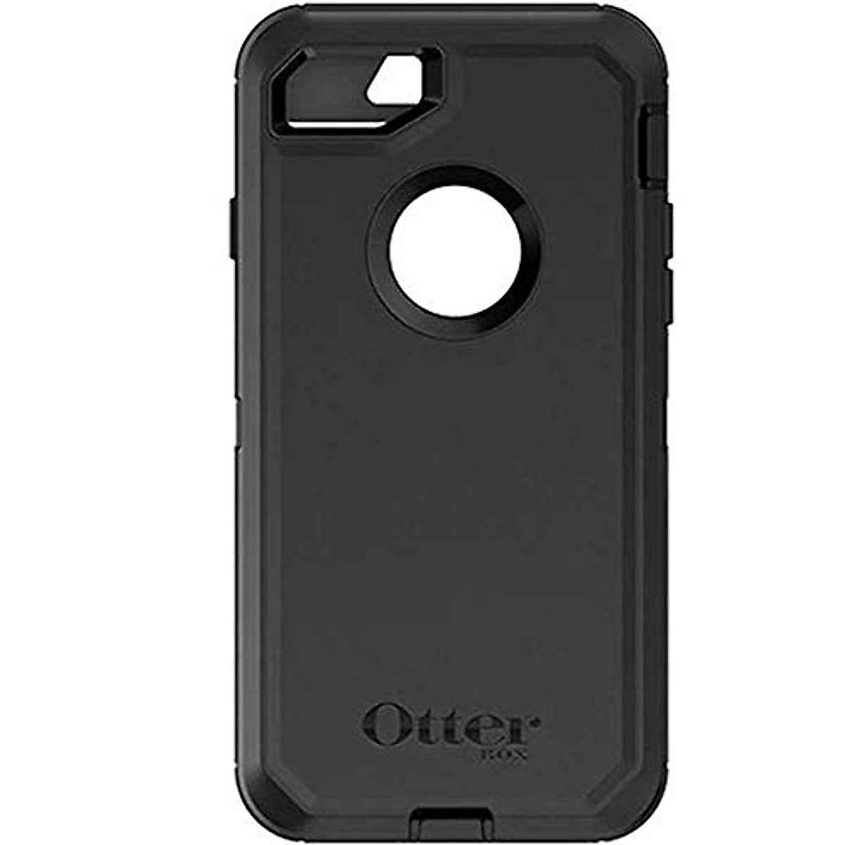 OtterBox DEFENDER SERIES Case for iPhone SE (2nd Gen - 2020) & iPhone 8/7 (NOT PLUS) - Retail Packaging - BLACK