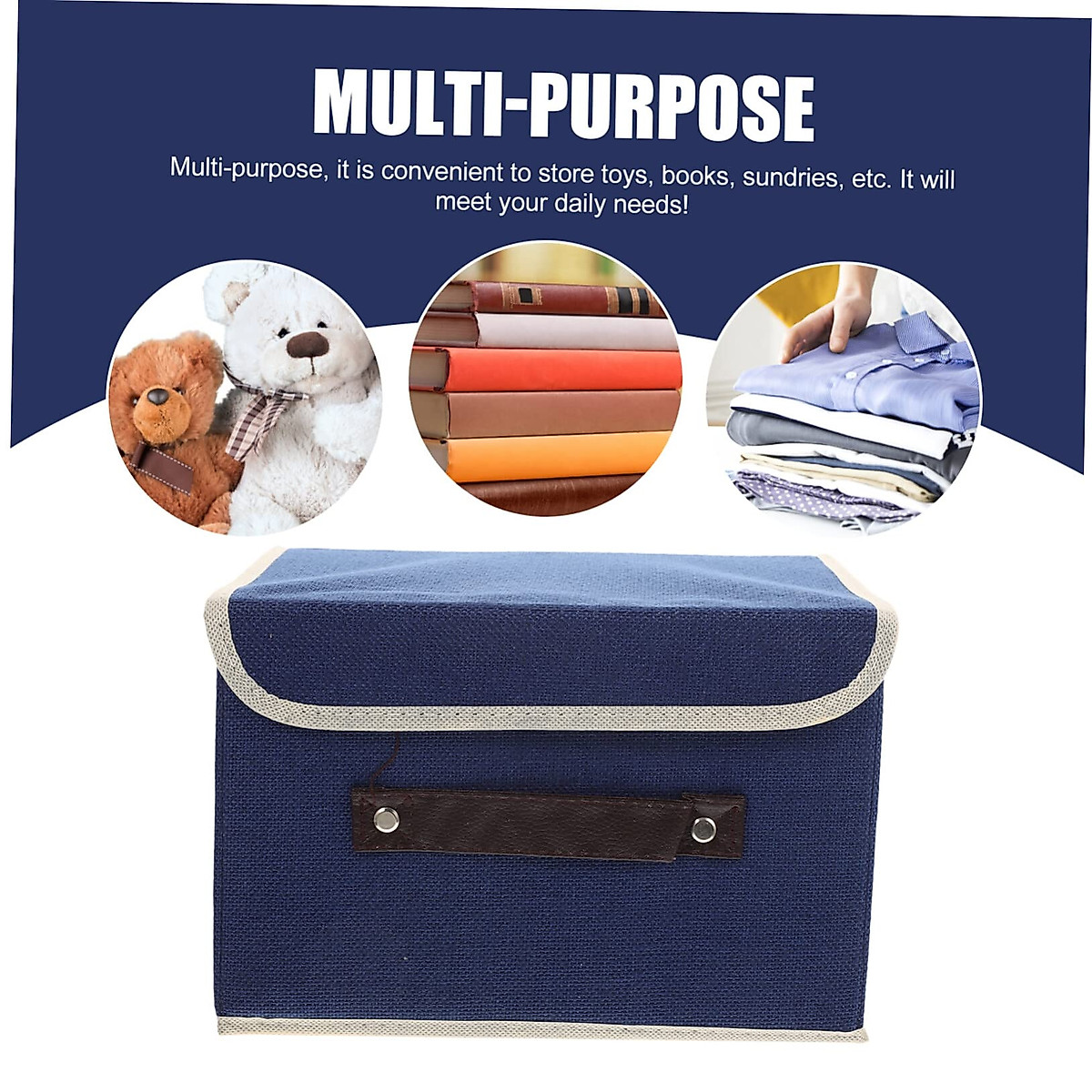 Zerodeko Organizer Cloth Storage Bins Large Storage Bin Comic Book Storage Boxes Box Storage Box with Lid Foldable Clothes Organizer Bra Storage Holder Clothes Storage Holder Clothes Holder