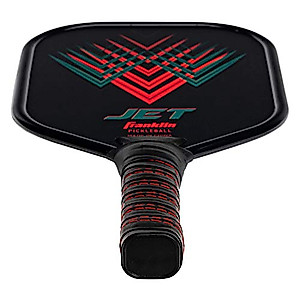 Franklin Sports Pickleball Paddles + Balls Starter Set - 2 Player Pickleball Rackets + Pickleballs - (2) Jet Aluminum Pickleball Paddles + (2) X-40 Pickleballs - USA Pickleball (USAPA) Approved