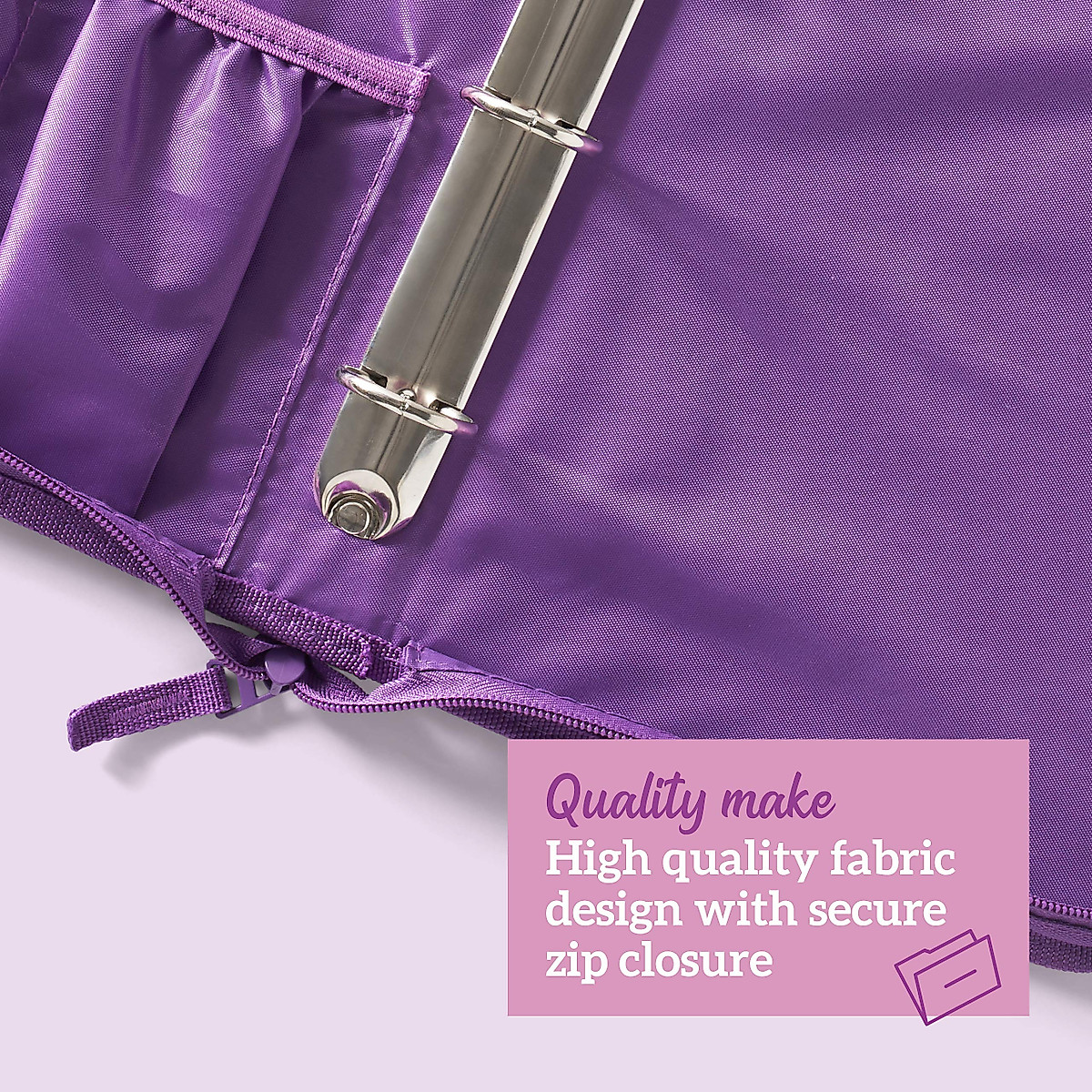 Crafter's Companion Folder-Small Die & Stamp Storage, Purple