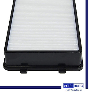 PUREBURG 2-Pack Replacement Filter Set - HEPA Filters + Activated Carbon Odor Filters Compatible with HoMedics TotalClean PetPlus AT-PET01 AT-PET02 Whisper-Quiet Oscillating Tower Air Purifiers