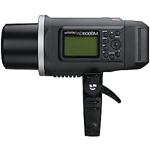 Godox AD600BM Bowens Mount 600Ws GN87 HSS Outdoor Flash Strobe Light with 2.4G Wireless X System, 8700mAh Battery to Provide 500 Full Power Flashes Recycle in 0.01-2.5 Second, W/Cleaning Kit