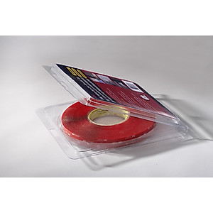 3M VHB Heavy Duty Mounting Tape 4910 Clear, 3/4 in x 15 yd 40.0 mil (Pack of 1)
