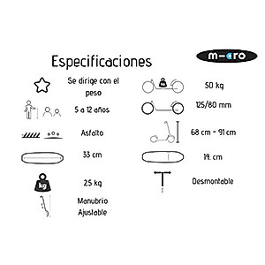 Micro Kickboard - Maxi Original 3-Wheeled, Lean-to-Steer, Swiss-Designed Micro Scooter for Kids, Ages 5-12 (Blue)