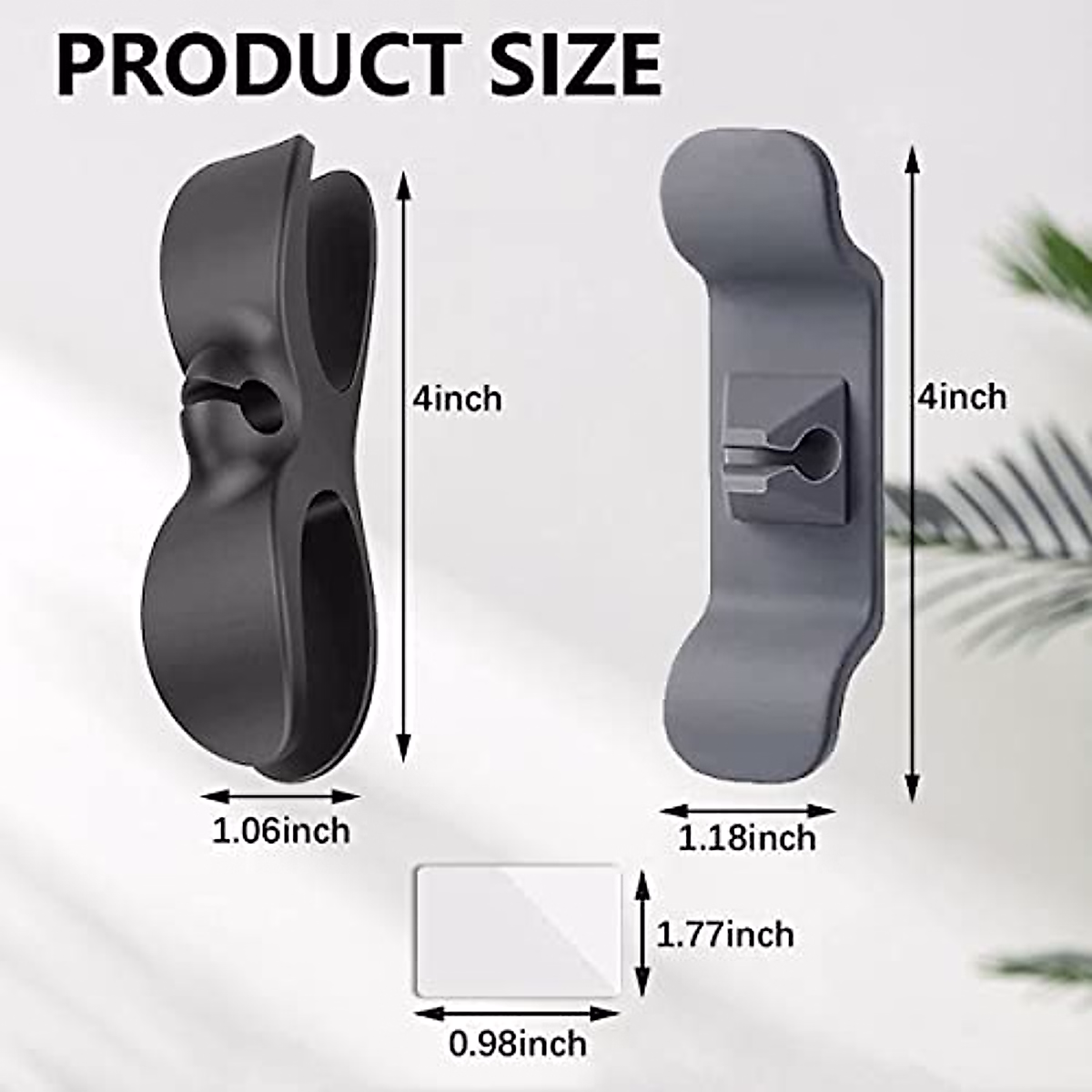 SAIGHT 6 PCS Cord Organizer for Kitchen Appliances, Holder 2 Kinds of Style, Upgraded Keeper, Wrapper Stick Firmly on Appliances Mixer, Coffee Maker, Pressure Cooker, Air Fryer & Other