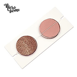 NICROHOME Rose Gold Party Decorations, 3 PCS Glitter Pink Dots Paper Garland String, Circle Dot Hanging Decor Streamers for Rustic Wedding, Baby Shower, Birthday, Bridal Showers