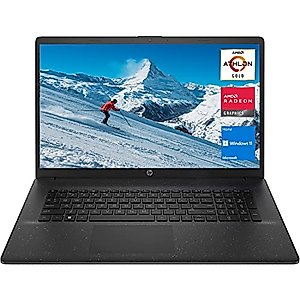 [Windows 11 Home] Newest HP 17 Laptop, 17.3" HD+ Screen, AMD Athlon Gold 3150U Processor, 32GB DDR4 RAM, 1TB PCIe SSD, Wi-Fi, Webcam, Zoom Meeting, HDMI, Black