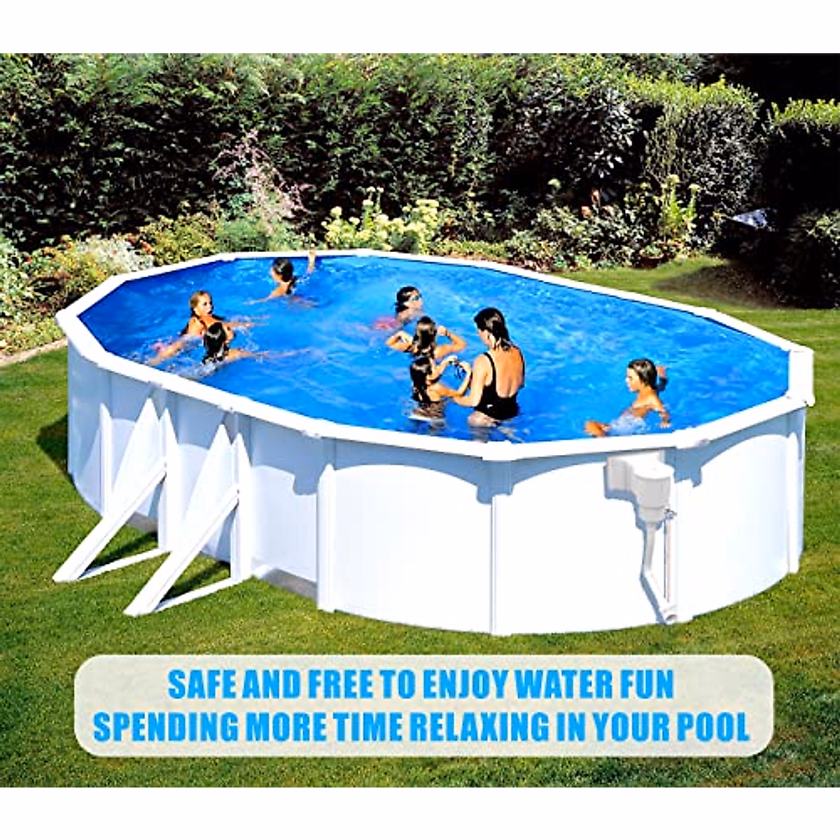 Pool Bonding Kits, BWB680AG Above Ground Pool Skimmer, Compatible with Most Skimmers, in Direct Contact with Pool Water at All Times