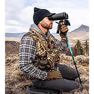 Venado Flannel Shirt for Men - Mens Flannel Plaid Shirt with Full Reach Gusset (X-Large, Plaid Wilderness)