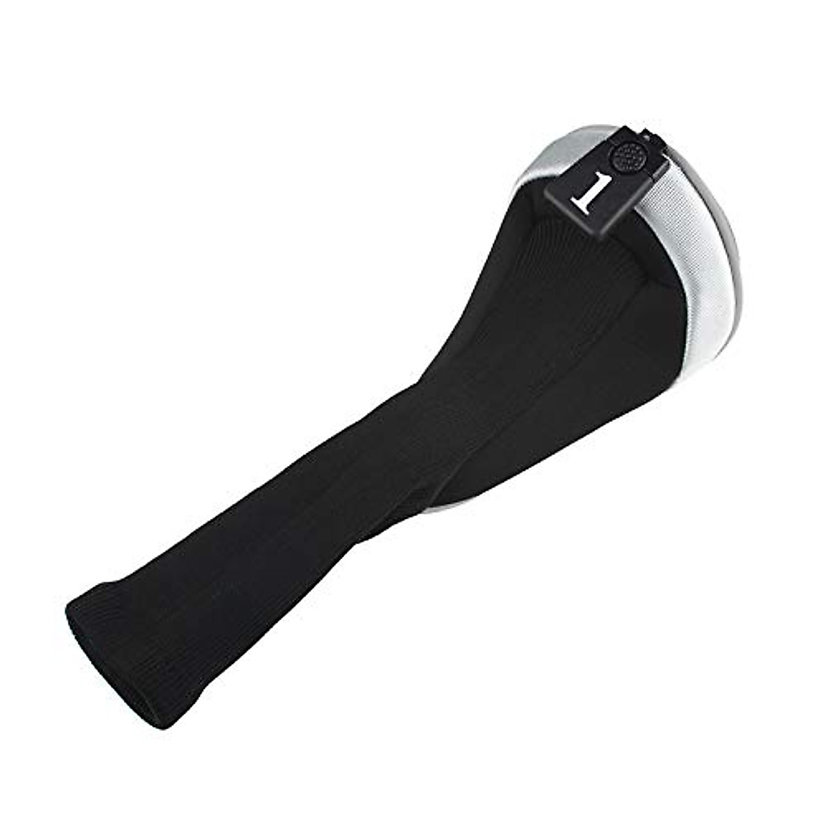 Andux Golf Club Wood Head Covers 460CC Driver Covers Long Neck Gray
