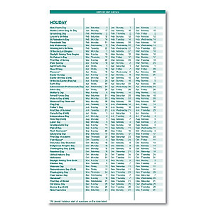 2024-2025 House of Doolittle Express Track 8.5 x 11 Weekly & Monthly Appointment Book, Black (HOD29602)