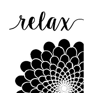 Black and White Bathroom Wall Art (8x10) - Black and White Bathroom Wall Decor Unframed Prints - Great Restroom Gray and White Bathroom Decor Black and White Bathroom Accessory