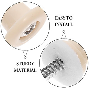 SUPVOX 2pcs Guitar Strap Lock Buttons Mushroom Head Non Slip for Electric Acoustic Guitar Bass Parts Accessories ()