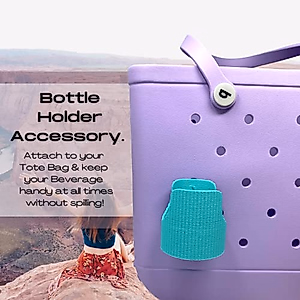 Boglets - Bottle Holder Accessories - Premium Collection - Decorative Accessories & Organizers - Made in USA (Teal)