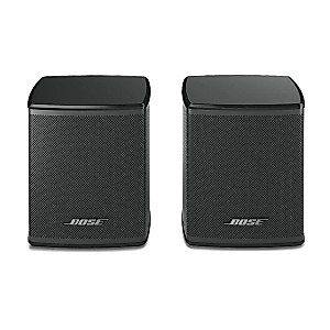 Bose Smart Soundbar 300 Bluetooth Wi-Fi Voice Control Bundle with Wireless Surround Speakers Pair, Bass Module 500 (Black)