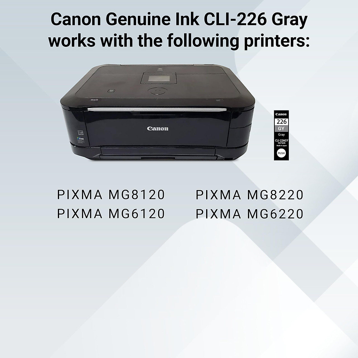 Canon CLI-226 Gray Ink Tank Compatible to MG8120, MG6120, MG8220, MG6220